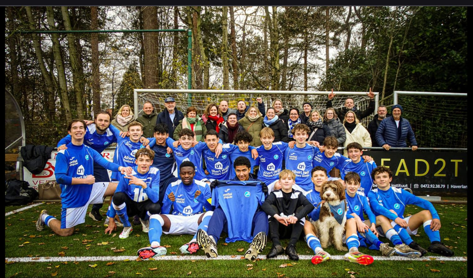 Onze U16 IP zijn kampioen! › KFC Turnhout